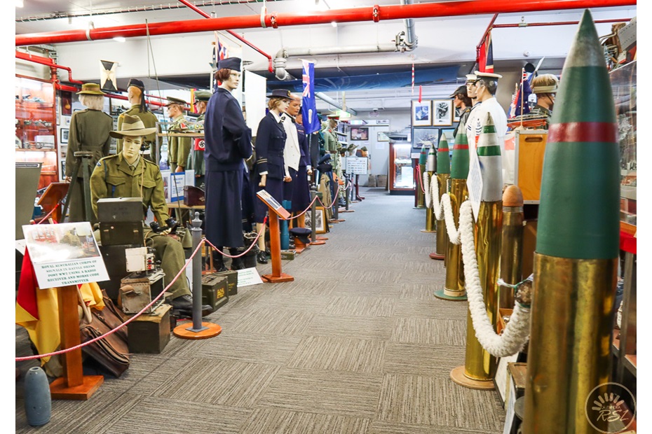 RSL Education | Caloundra RSL Military Display