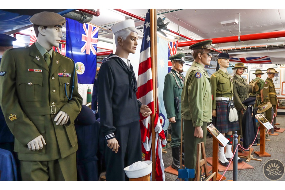 RSL Education | Caloundra RSL Military Display